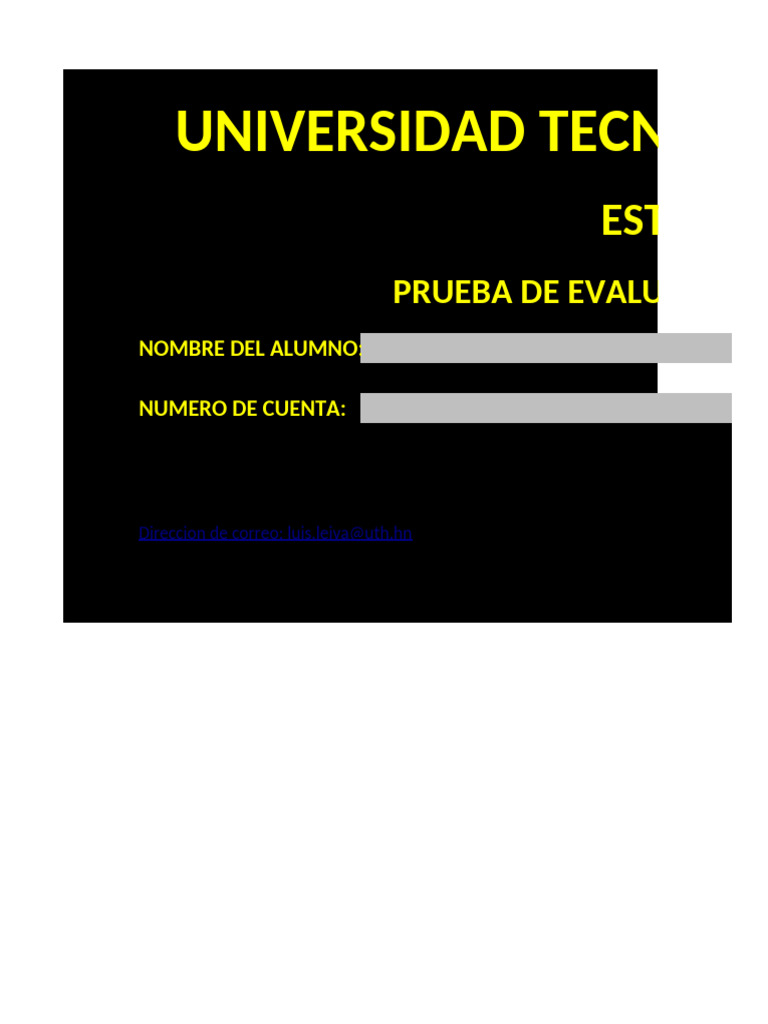 Prueba #1 | PDF