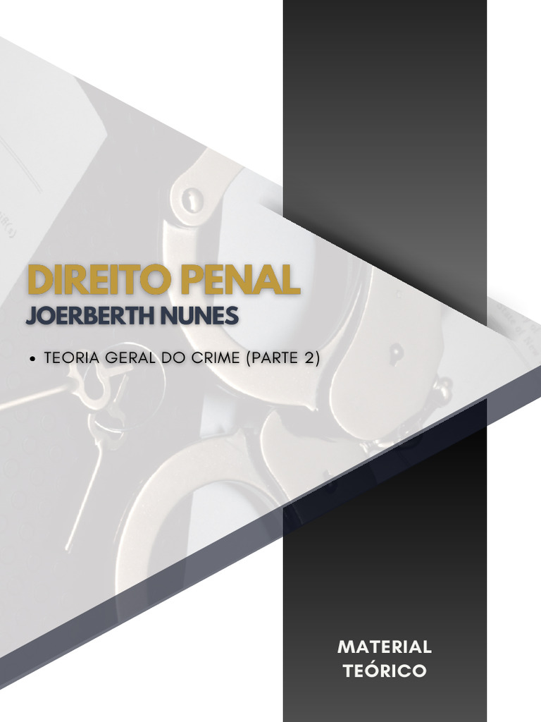 Teoria Geral do Crime em Direito Penal | PDF | Intenção (Direito Penal ...