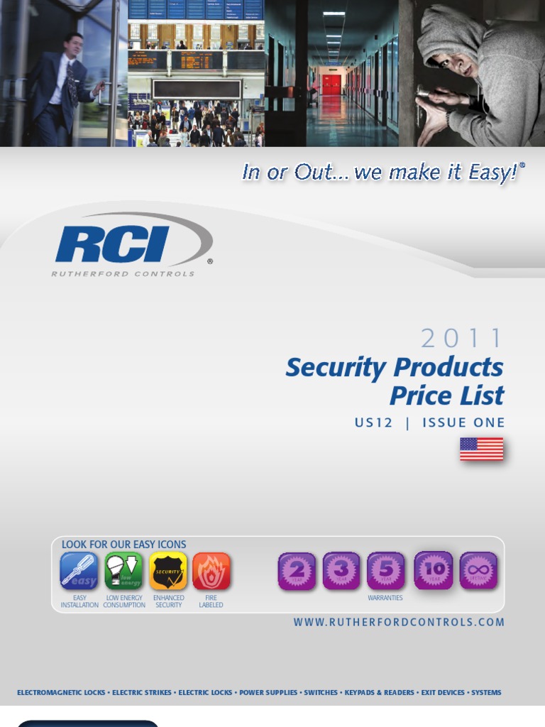 RCI Price Book 2011 | PDF | Door | Relay