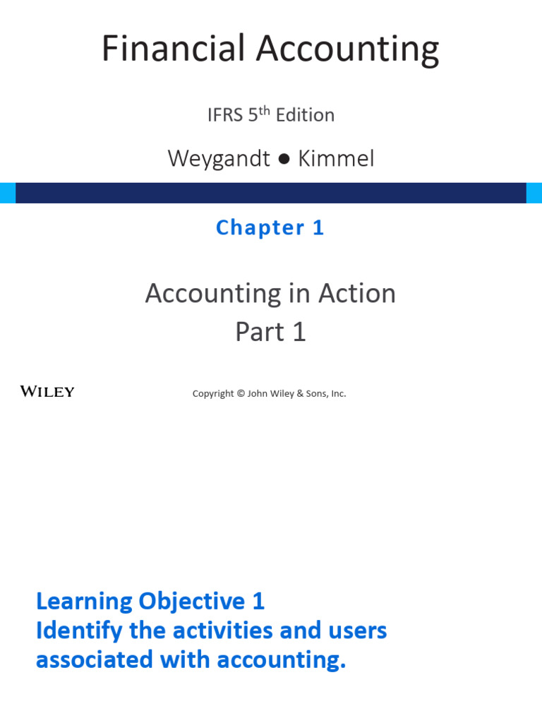 Chapter 1 Accounting in Action (Part 1) | PDF | International Financial ...
