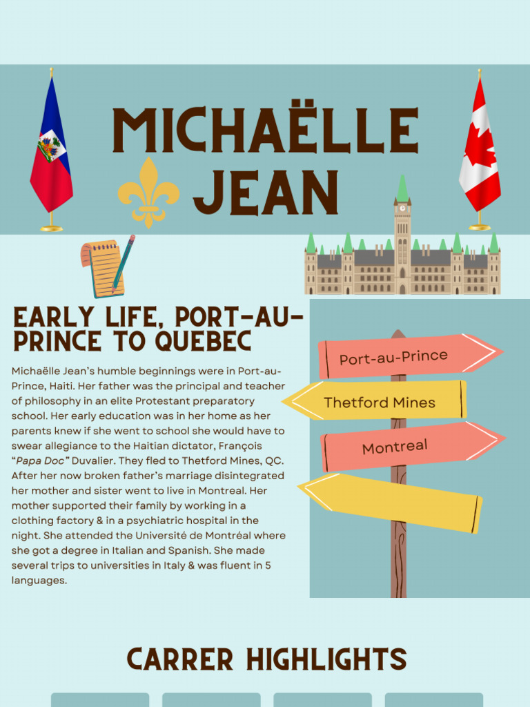 Michaelle Jean Project | PDF