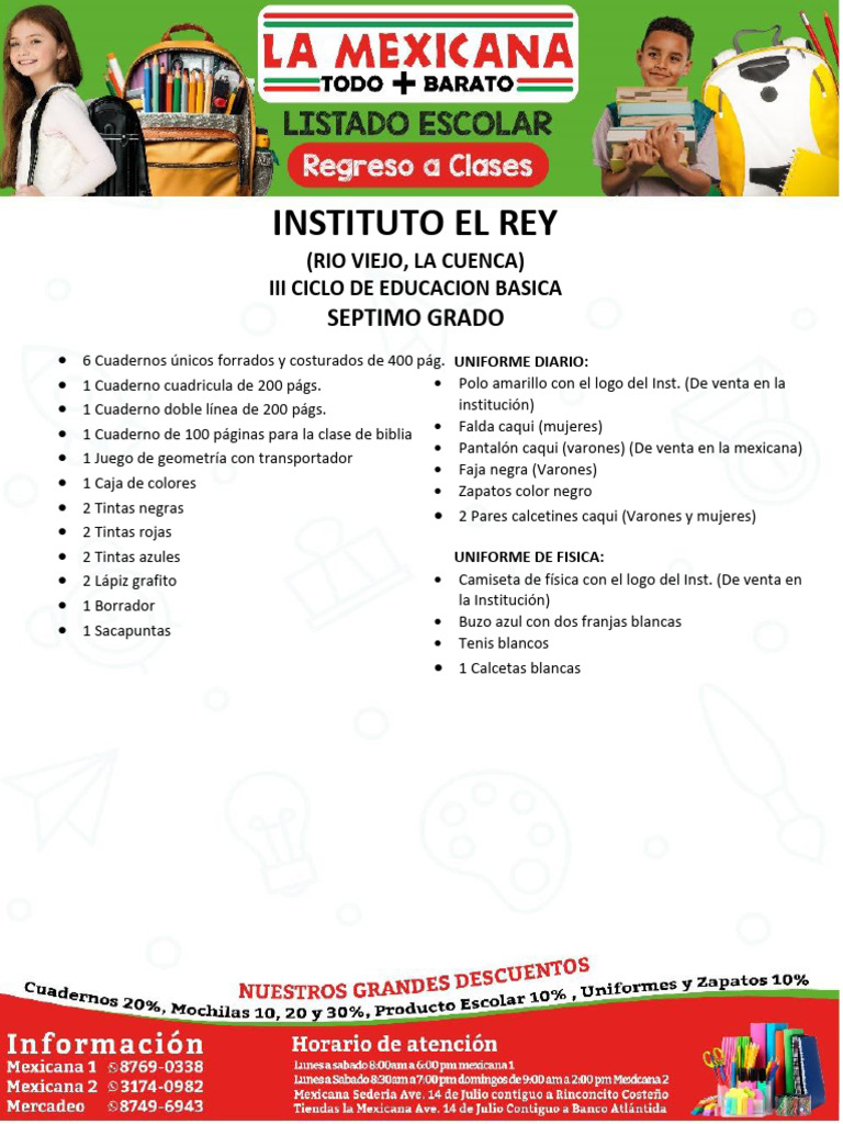 Inst. El Rey | PDF | Lápiz | Color