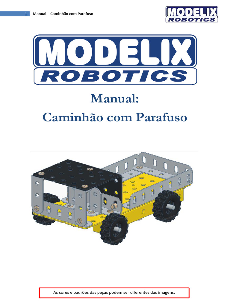 Carro simples Modelix | PDF | Parafuso | Madeira