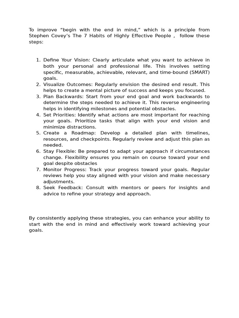 How To Improve | PDF