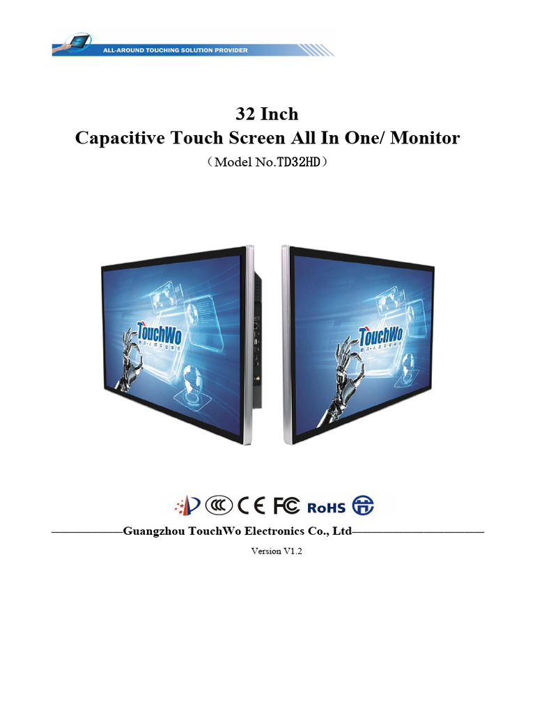 Td32hd Touchwo-32 Inch Capacitive Touchscreen All in One PC v1.2 ...