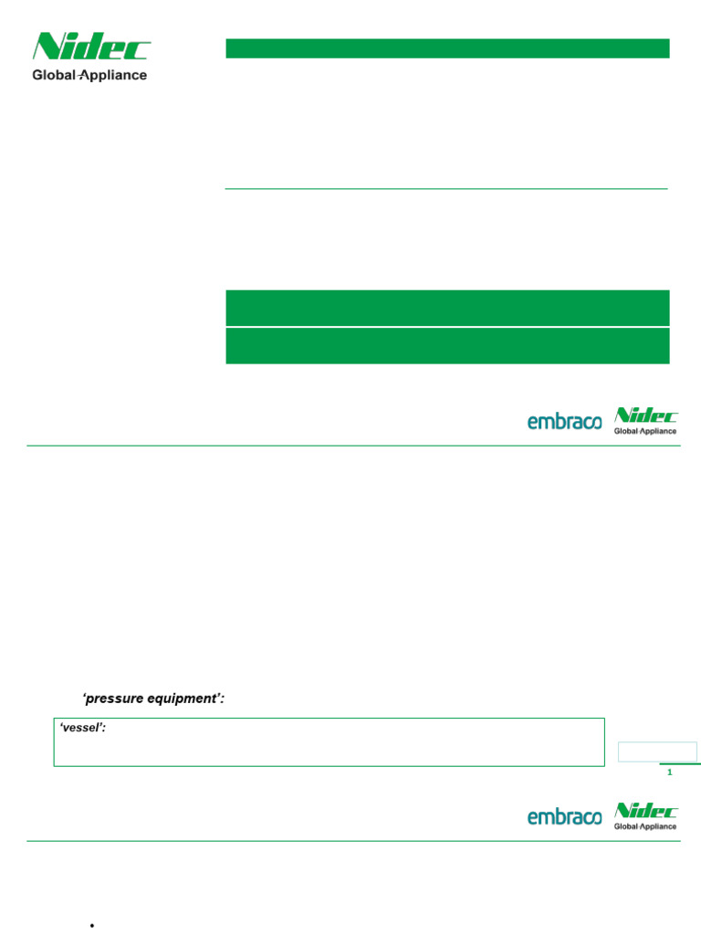 PED Pressure Equipment Directive PDF | PDF