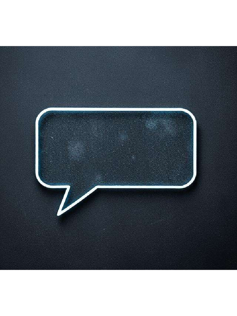 Text Bubble Sticker | PDF