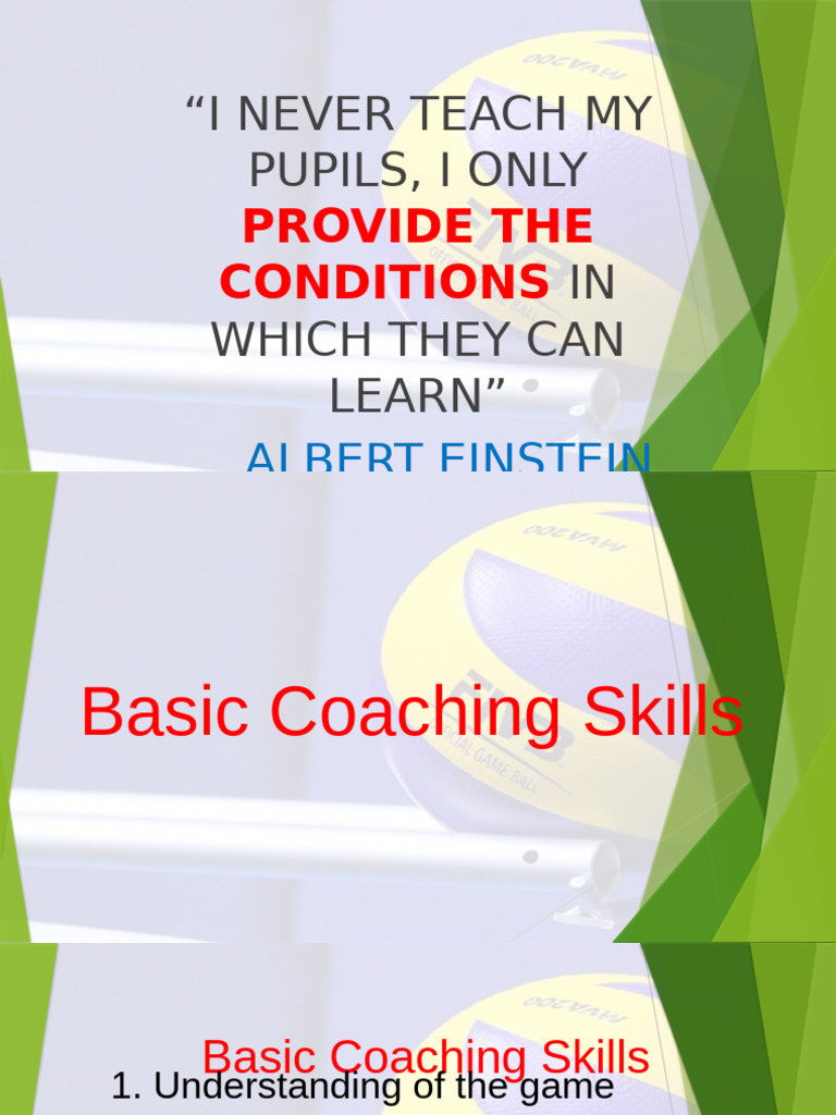Advance-Coaching-Session-2 | PDF | Volleyball | Athletic Sports