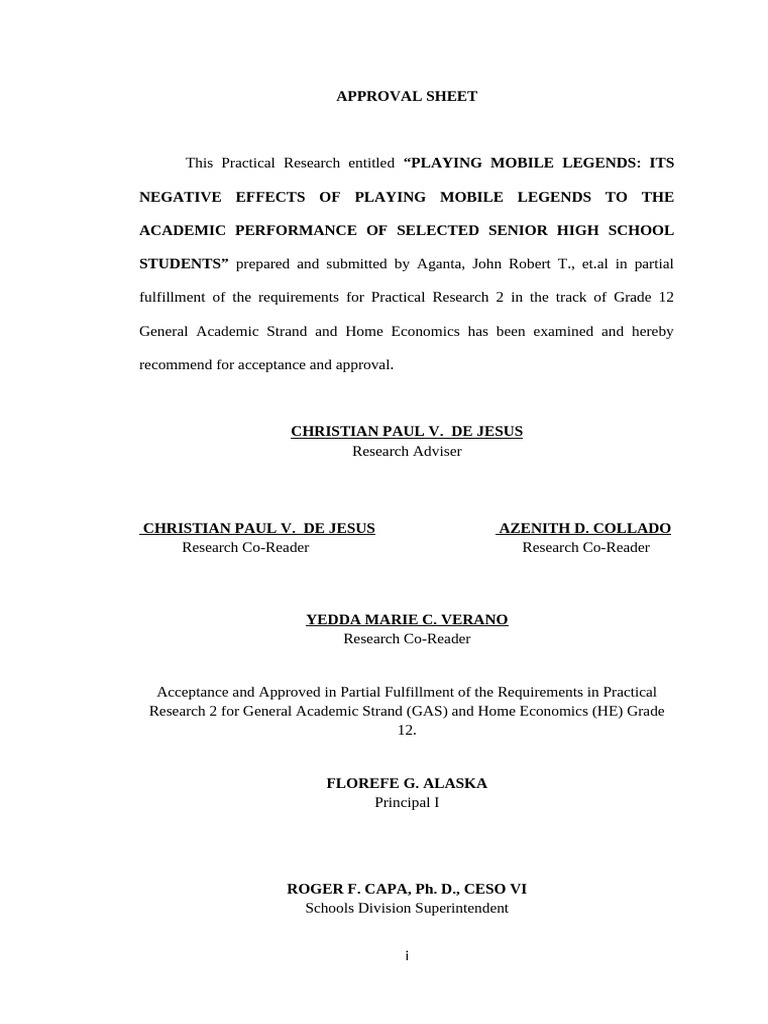 Research Approval | PDF