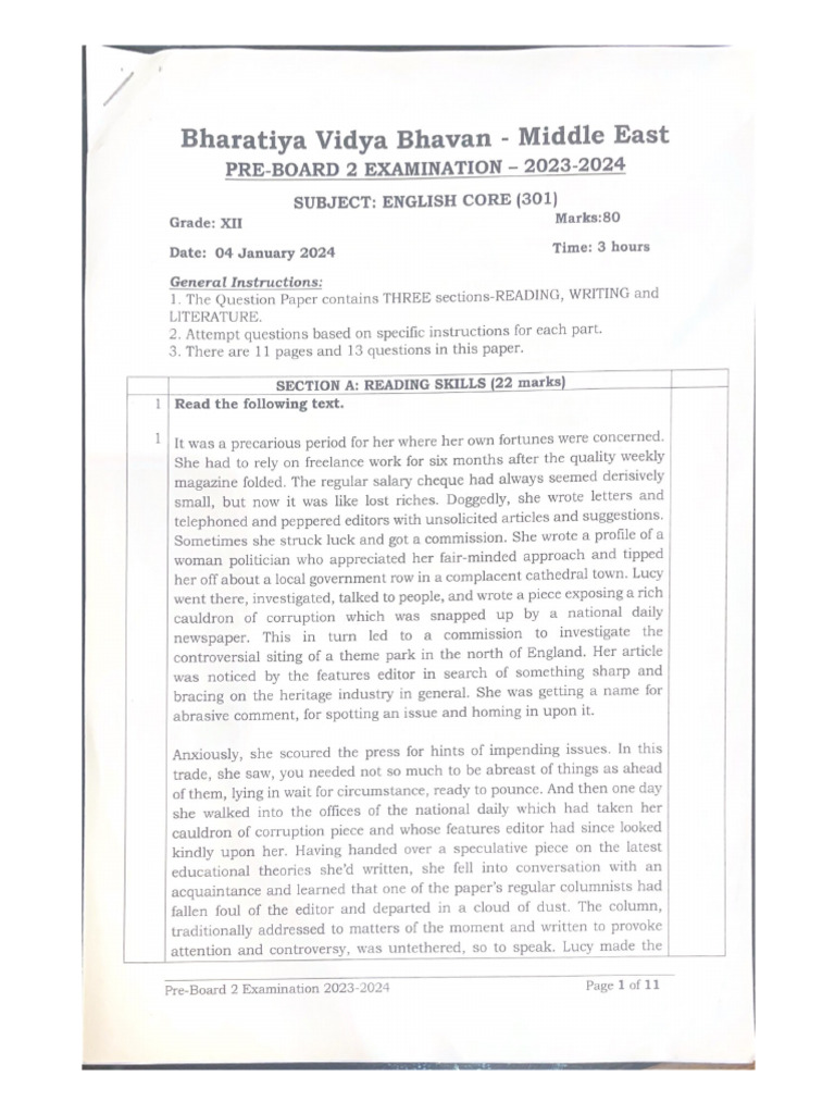 Bharatiya Vidya Bhavan - Middle East-2 | PDF