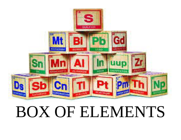 Box of Elements | PDF