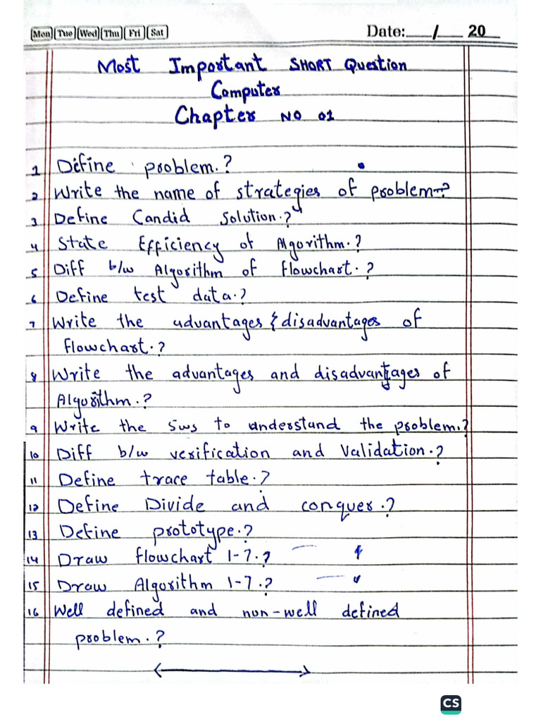 9th Computer Imp Short & Long | PDF