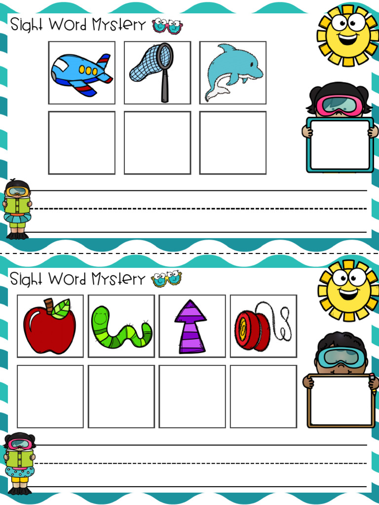 Sight Word Mystery | PDF