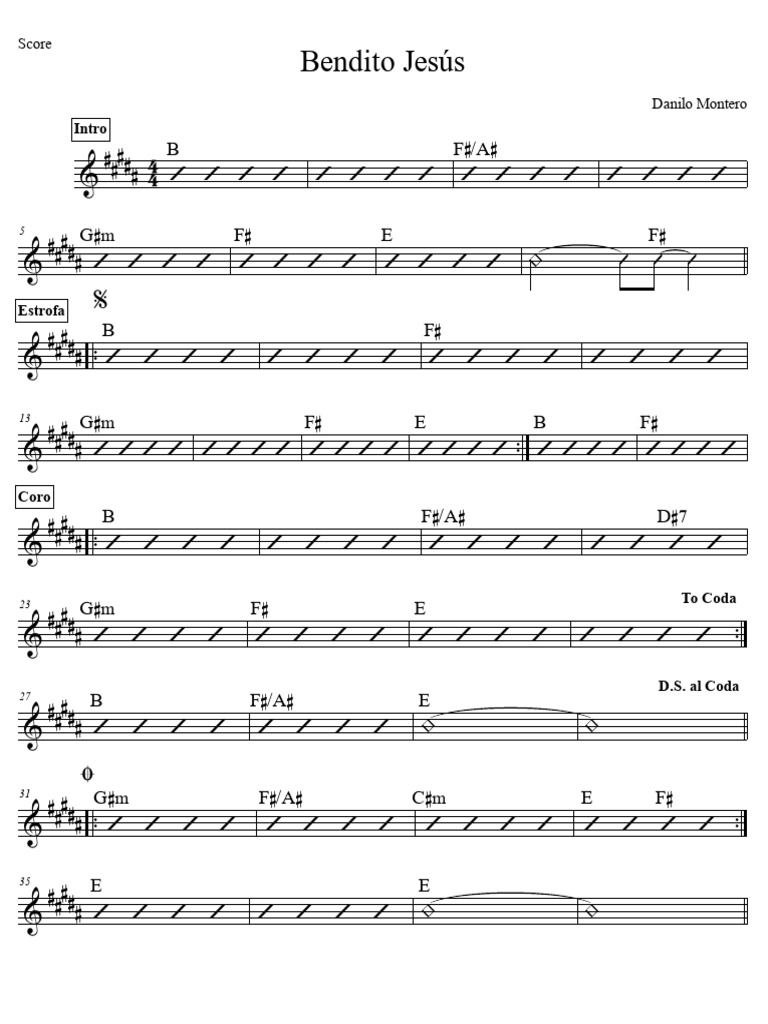 Bendito Jesús-1 | PDF