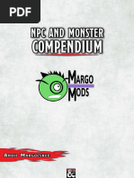 Monster Stat Blocks Overview | PDF | Dungeons & Dragons