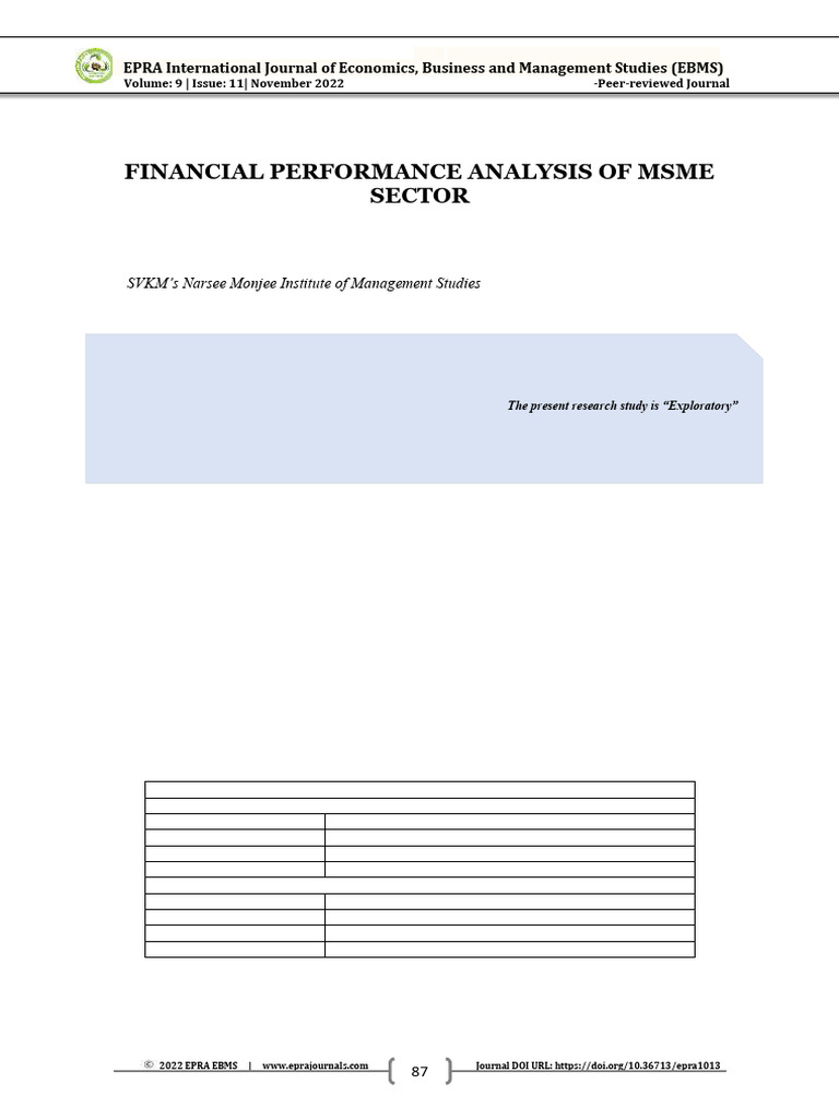 142pm - 12.EPRA JOURNALS11789 | PDF | Small And Medium Sized ...