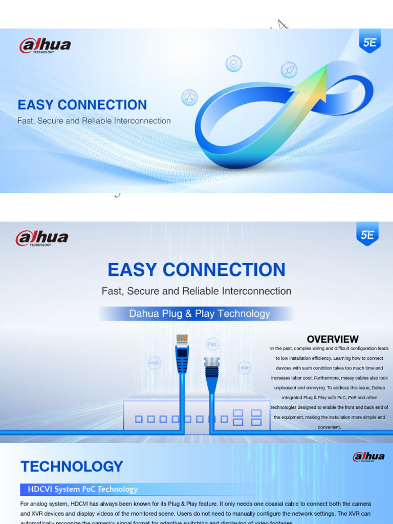 PPT_Dahua Easy connection updated.pptx | PDF | Computer Network | Video