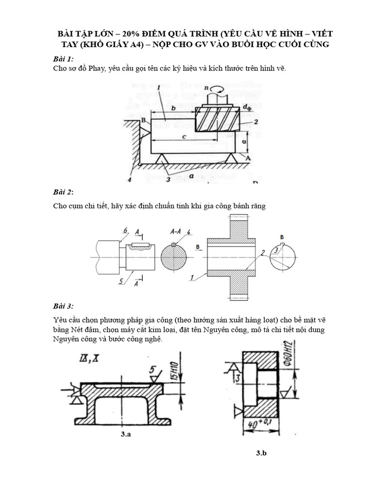 Bài tập Lớn - CSCN - 2024 - V1 | PDF