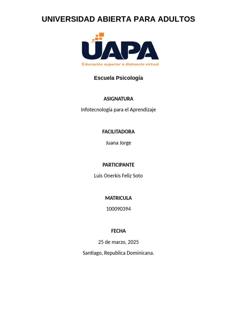 Tarea VIII "Perfil Elibro - Net", Infotecnologia UAPA | PDF