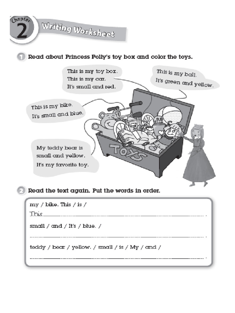 Writing Worksheet Story Chapter 2 | PDF
