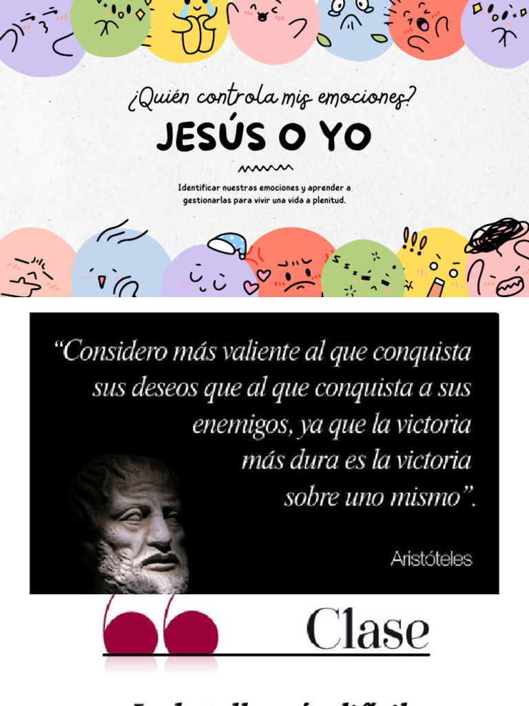 Las Emociones Y Jesus Pdf