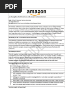 Amazon Simple Hire Checklist | PDF