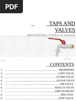 Taps | PDF | Tap (Valve) | Valve