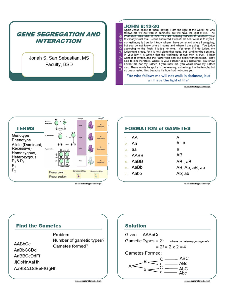 GENETICS_ Definition, History and Application | PDF | Dominance ...