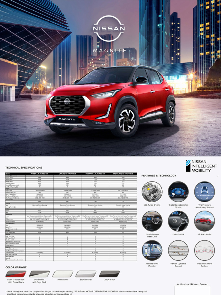 Brochure Nissan Magnite OK A9d41d5c6d | PDF