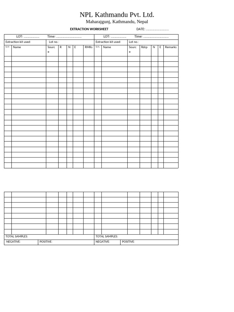 Daily Worksheet Edited | PDF