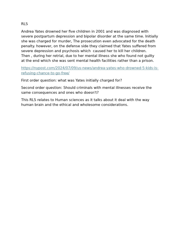 TOK First and Second Order | PDF