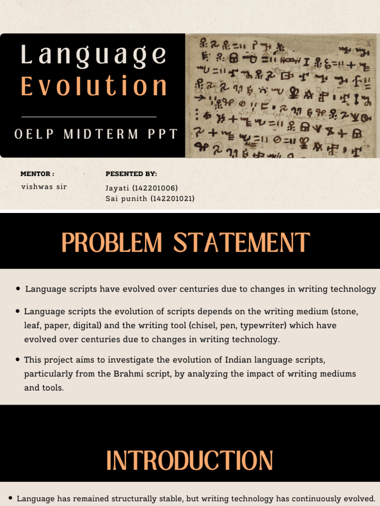 Evolution of Indian Language Scripts | PDF | Monte Carlo Method ...
