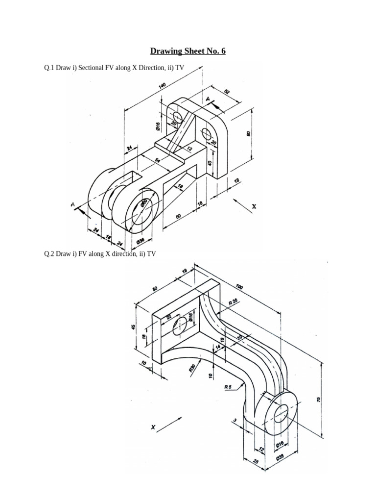Drawing Sheet No, 6,7,8 | PDF