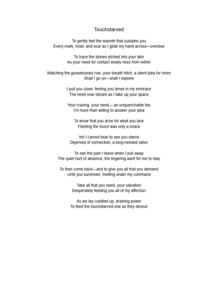 Touchstarved | PDF