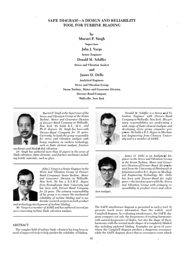 safe diagram | PDF | Normal Mode | Turbine