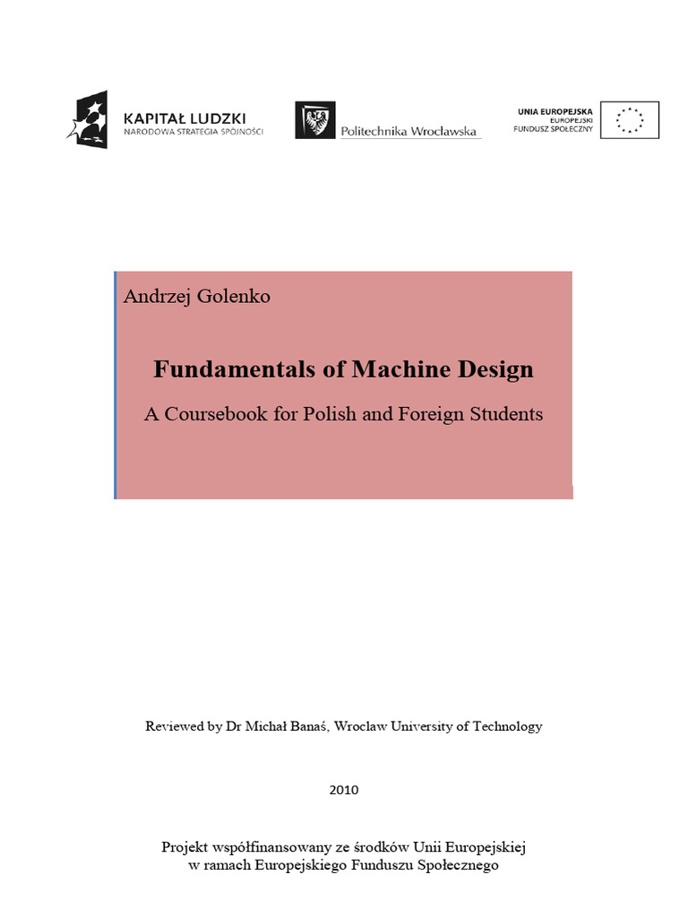 Golenko - Fundamentals of Machine Design | PDF | Strength Of Materials ...