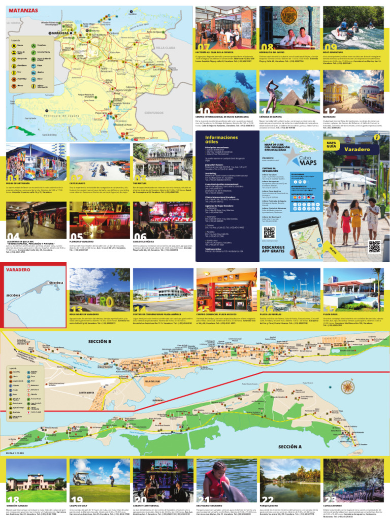 Mapa Guía Varadero 2023 | PDF