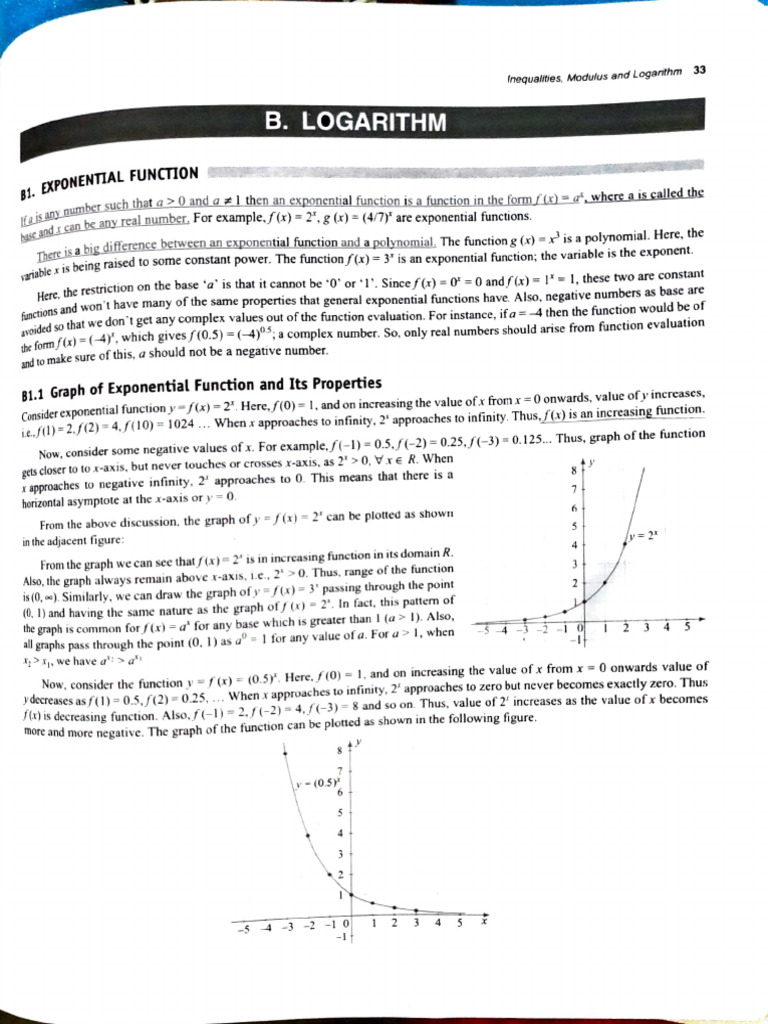 Logarithms | PDF | Logarithm | Function (Mathematics)