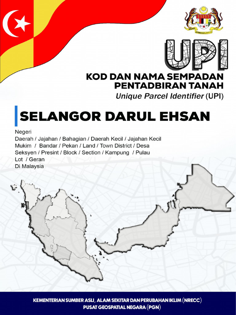 Kod Dan Nama Sempadan Pentadbiran Tanah Selangor | PDF