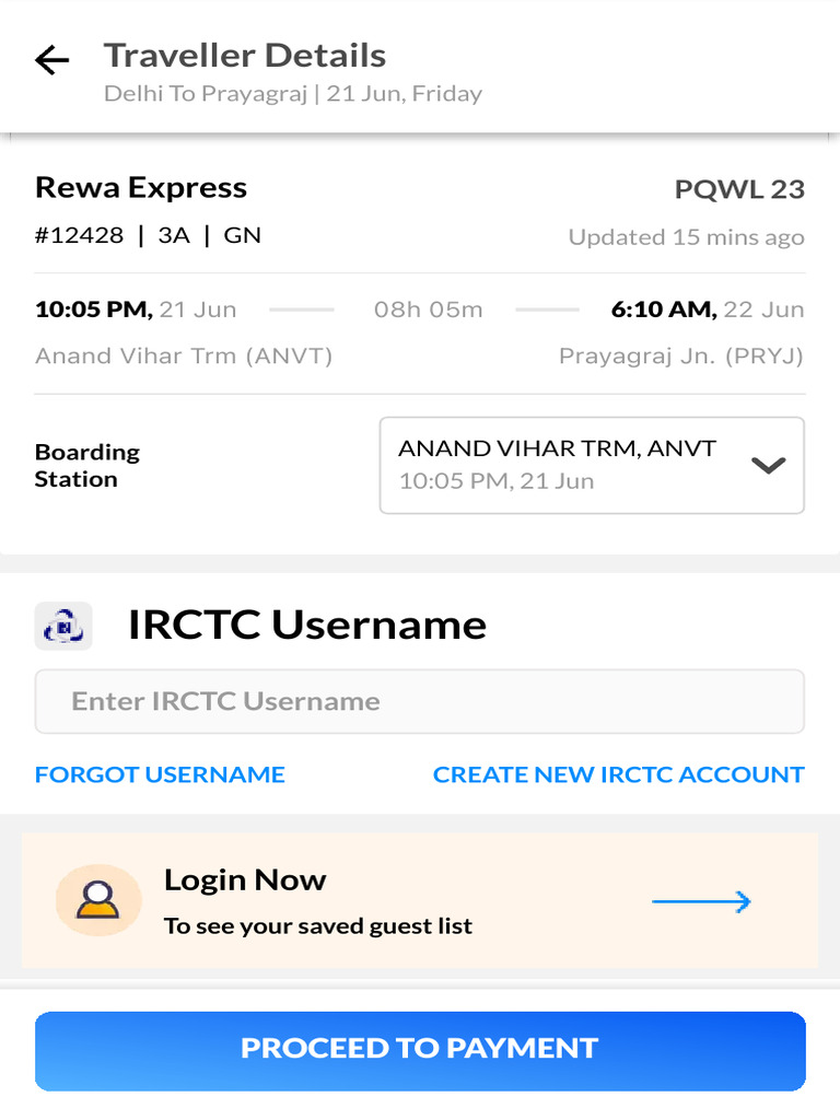 Book Train Ticket Online From IRCTC Authorized Partner - MakeMyTrip | PDF