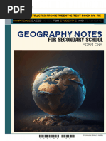 Geography SPICESS | PDF | Social Science | Science & Mathematics
