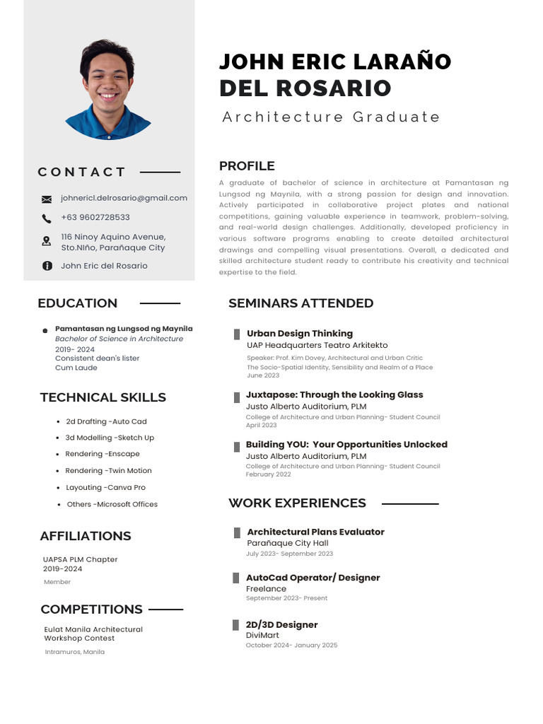 Del Rosario Resume Portfolio | PDF | Innovation