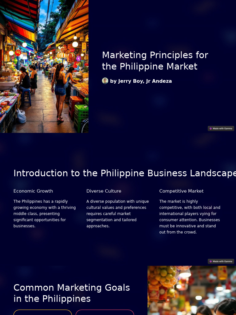 Marketing Strategies for the Philippines | PDF | Marketing | Brand