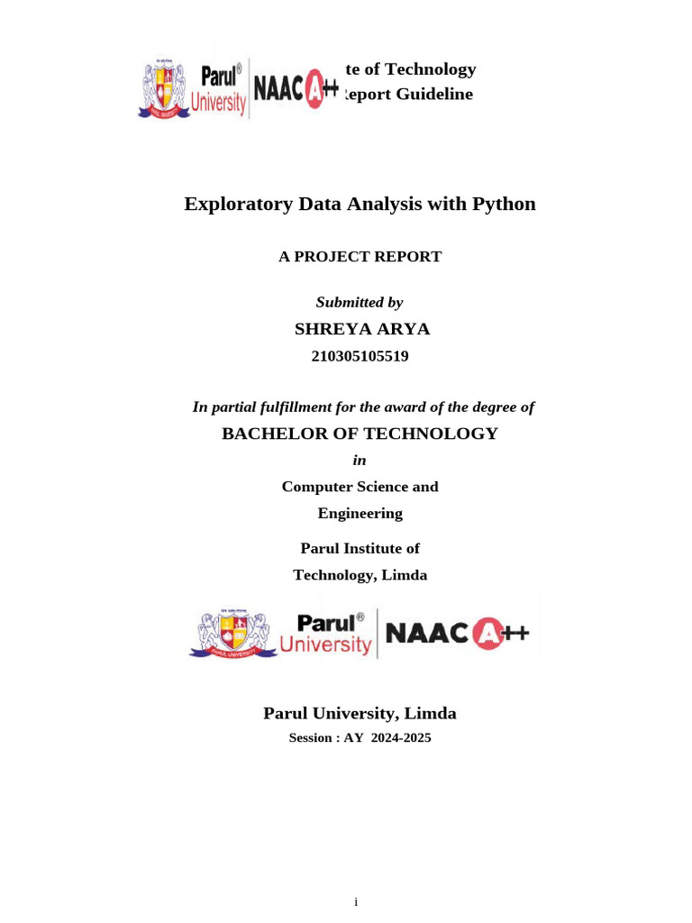 8th - Sem - Shreya - Internship - Report | PDF | Support Vector Machine ...
