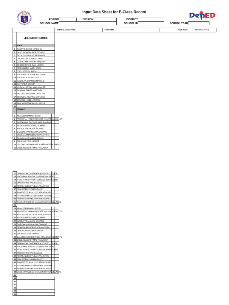 Grade-5, Fil, Math, Esp, Arpan | PDF | Philippines