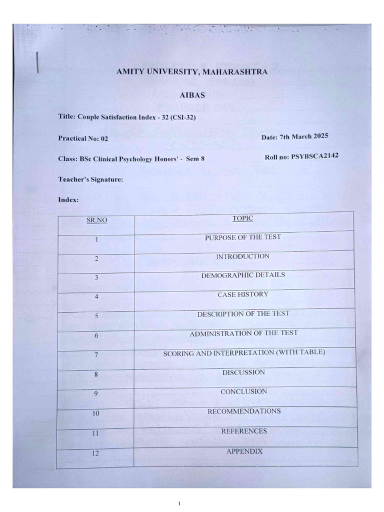 CSI 32 Bhakti Parikh | PDF