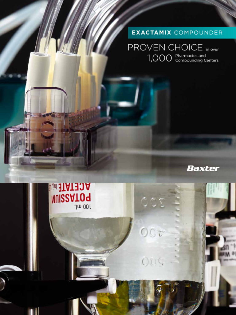 Exactamix Compounder Operator Manual | PDF | Pharmacy