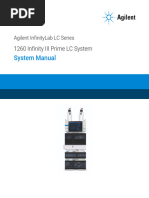 Agilent 1290 Infinity III LC System System Manual | PDF | High ...