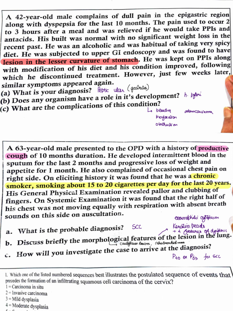 Pathology Cards - 250307 - 235523 | PDF | Cancer | Neoplasms