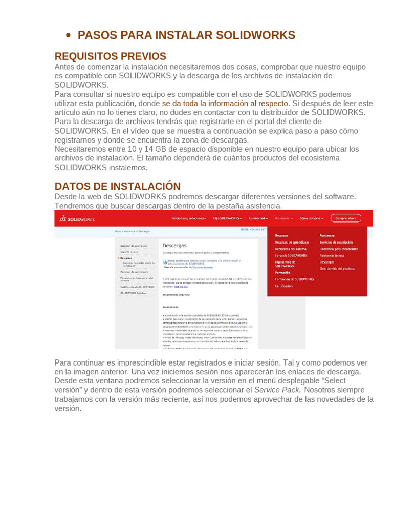 Guía para Instalar SolidWorks 2019 | PDF | Archivo de computadora ...
